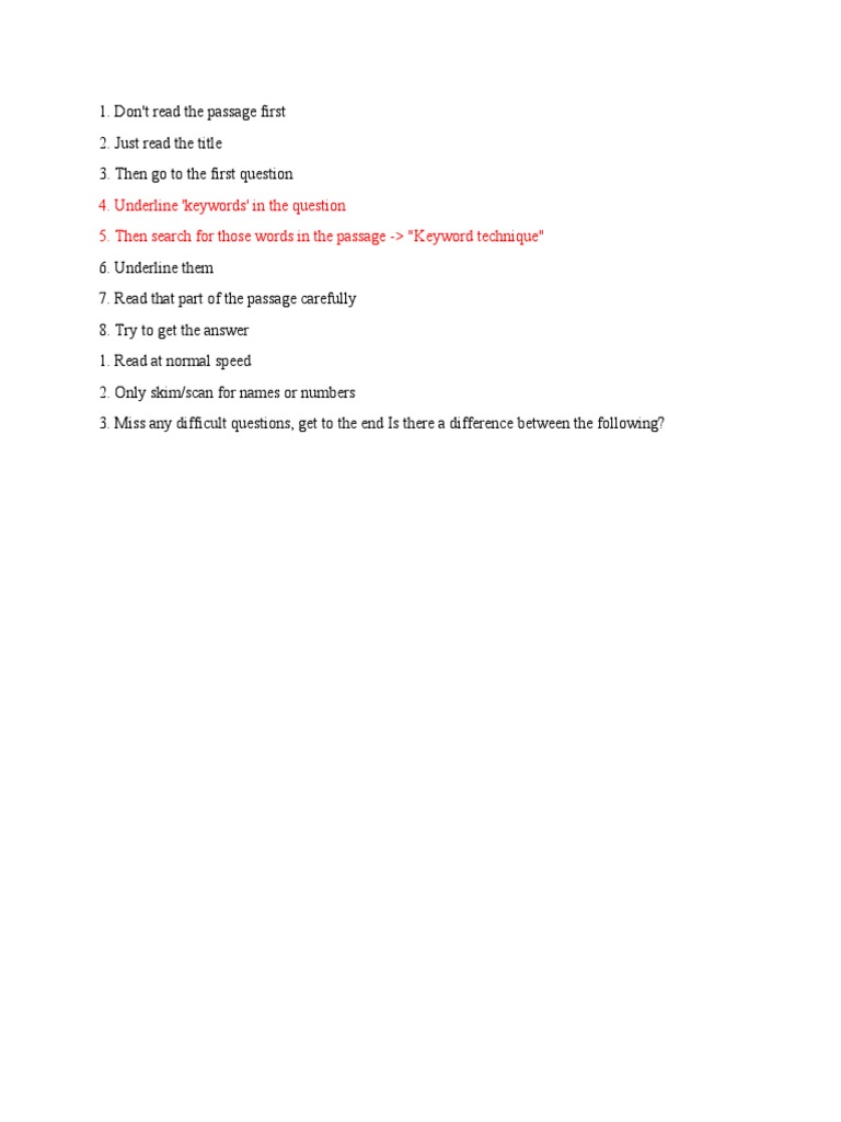 TECHNIQUE True False Not Given Yes No Not Given | PDF | Toilet ...