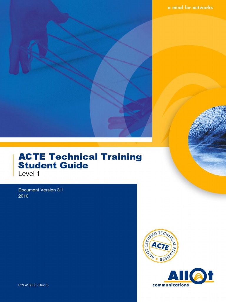 ACTE r3 Student Guide | Download Free PDF | Computer Network | Server (Computing)