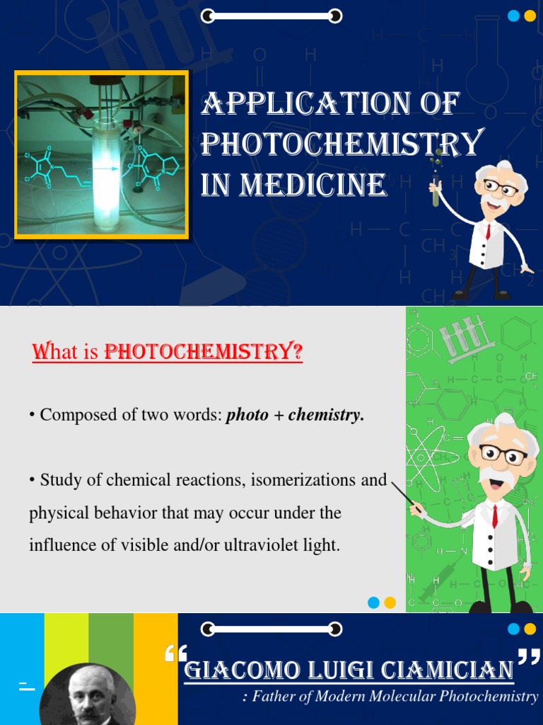 Photochemistry in Medicine Applications | PDF | Wellness | Science ...