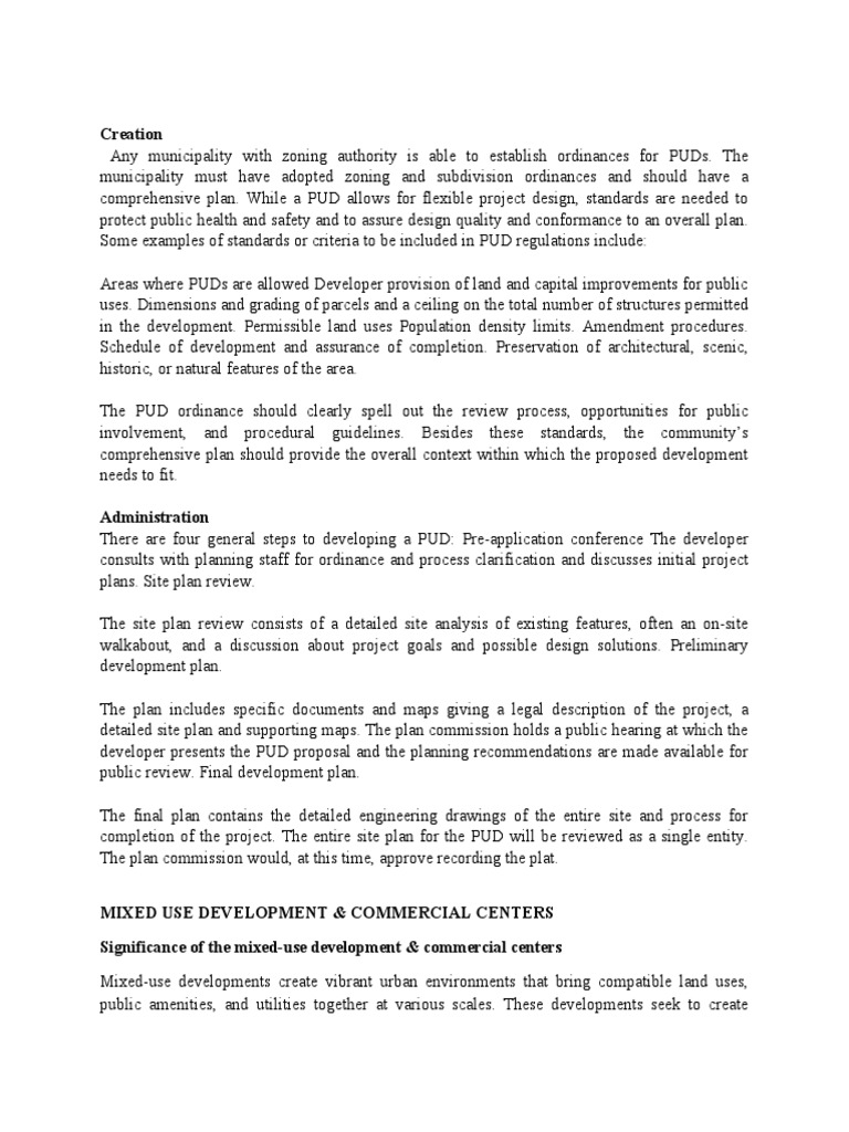 Final Module Planning 2 Pdf Resort Mixed Use Development