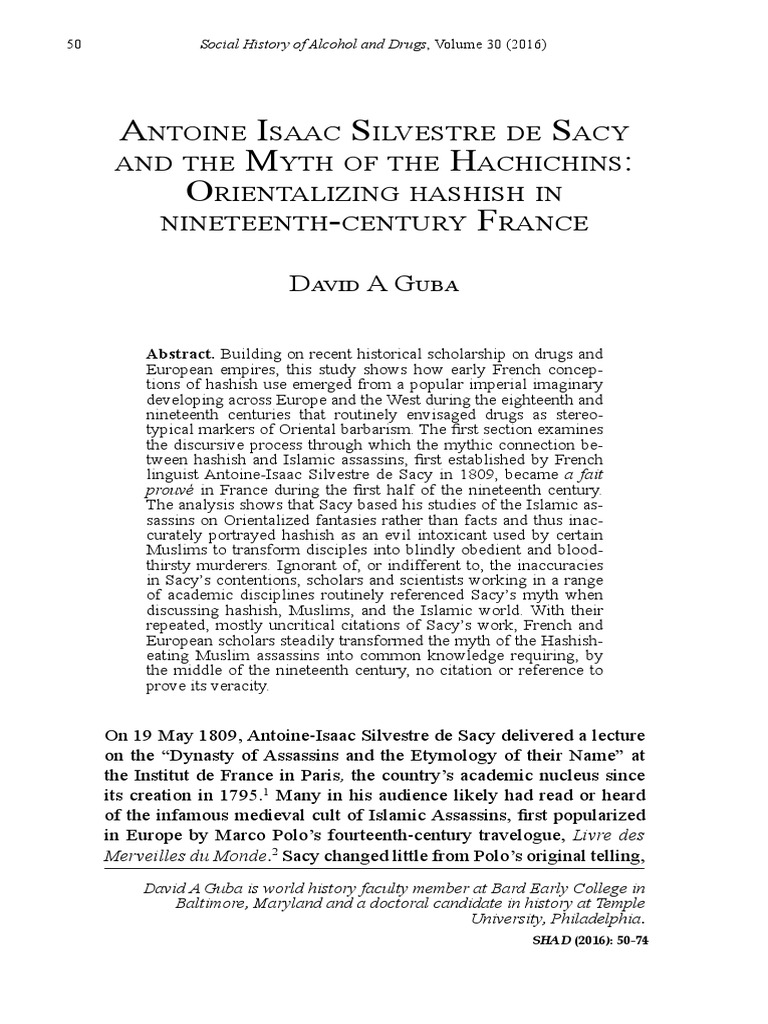 Antoine Isaac Silvestre de Sacy and The | PDF | Intertextuality | Isma ...