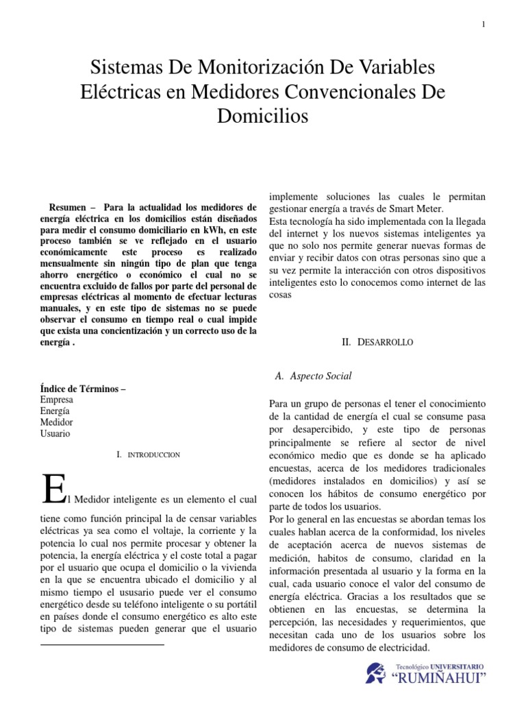 Abi Control de Procesos | PDF | Medición | Ingenieria Eléctrica