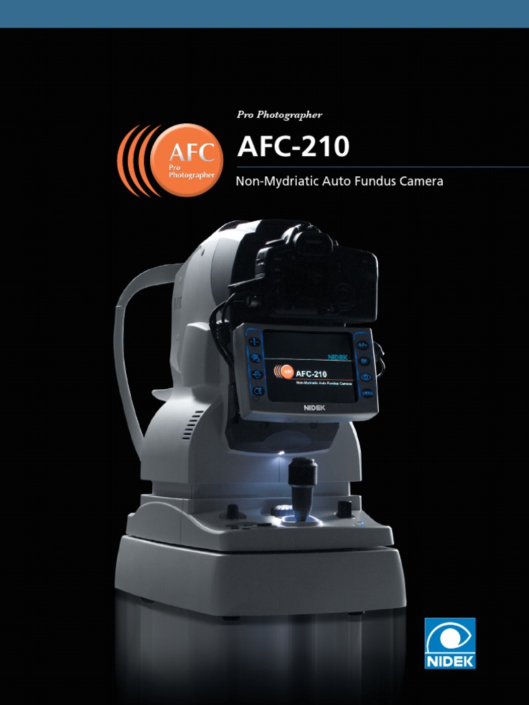 Nidek Afc 210 | PDF | Camera | Rgb Color Model