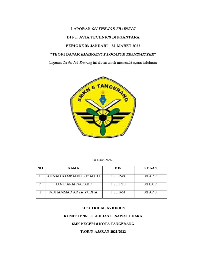 Laporan Ojt Final | PDF