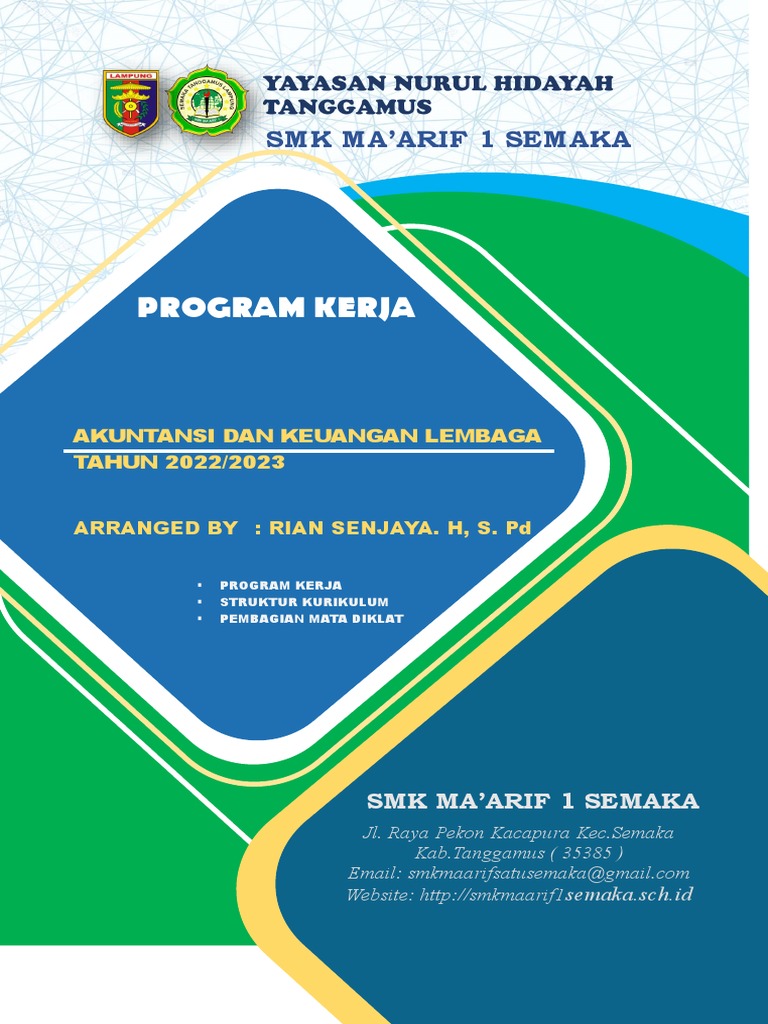 Program Kerja Akl 2022-2023-4 | PDF