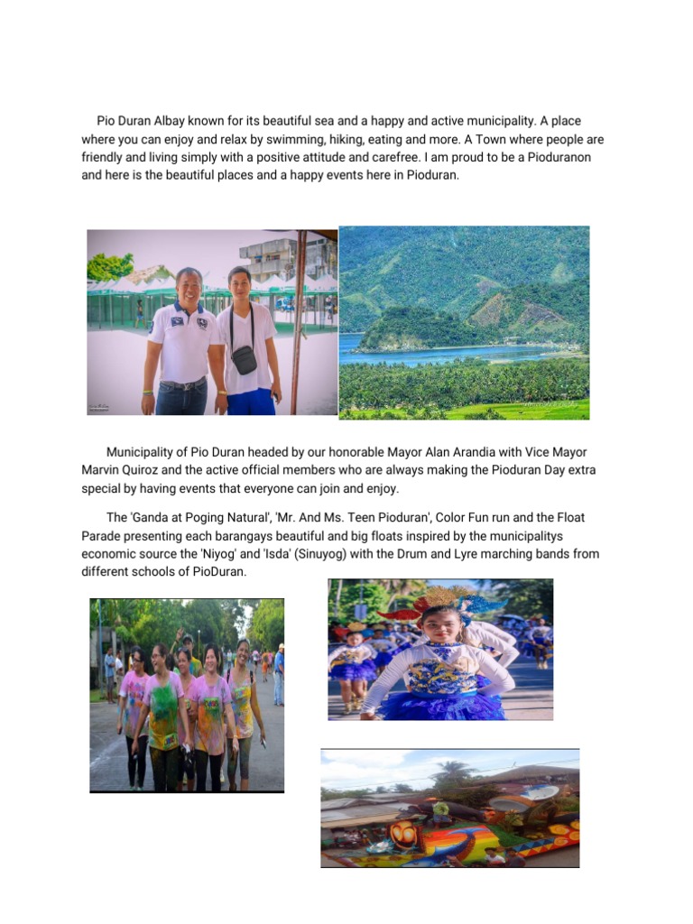 Pio Duran Albay | PDF