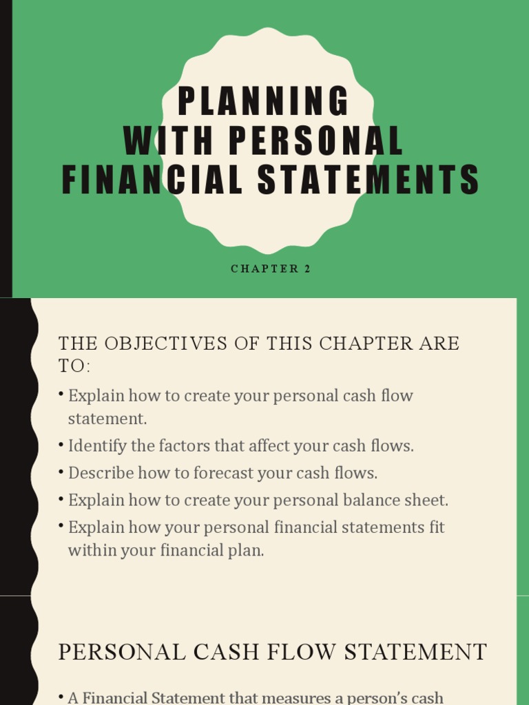 Presentation 2-Planning With Personal Finance | PDF | Balance Sheet ...