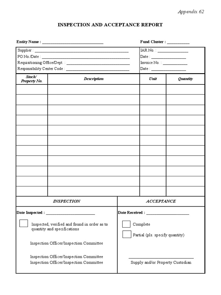 Appendix 62 - IAR | PDF