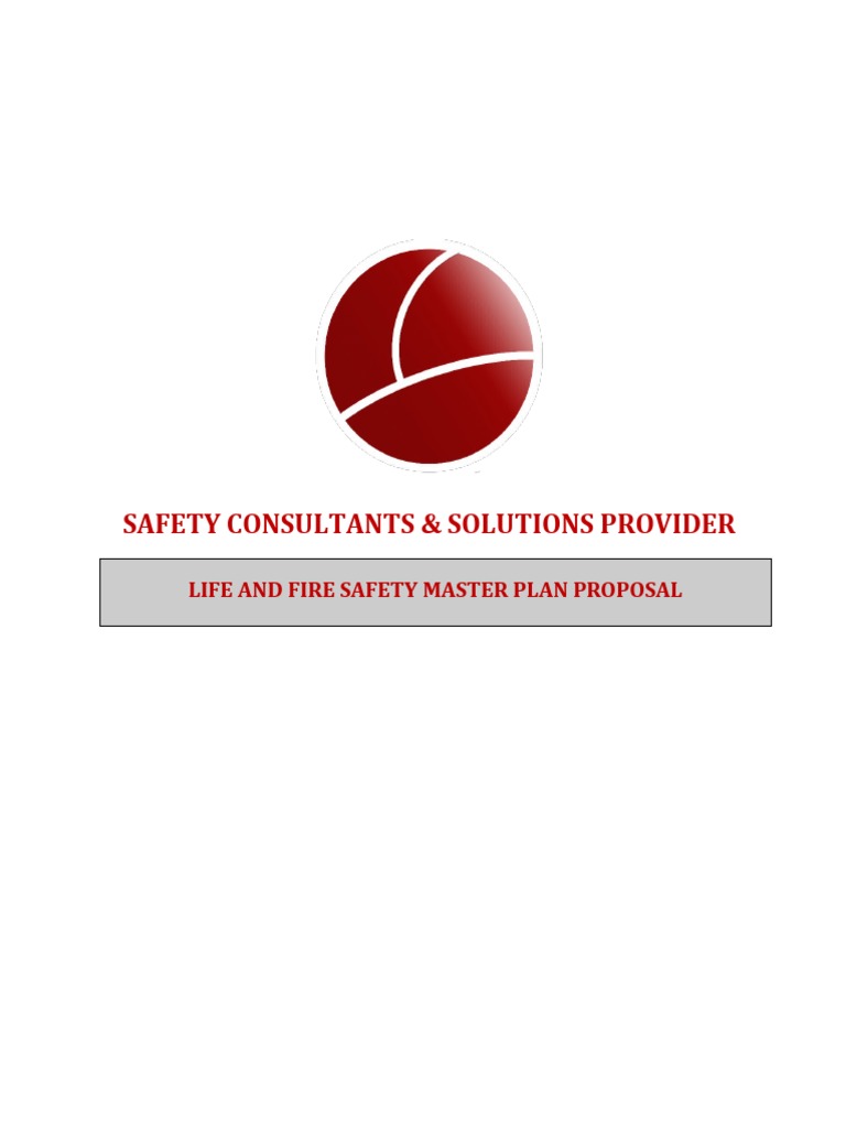 Life and Fire Safety Master Plan Proposal | PDF | Fire Safety | Safety
