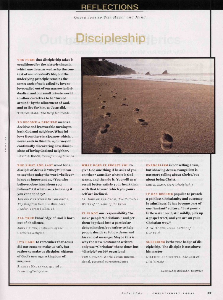 Discipleship - Quotations | PDF | Disciple (Christianity) | Copyright