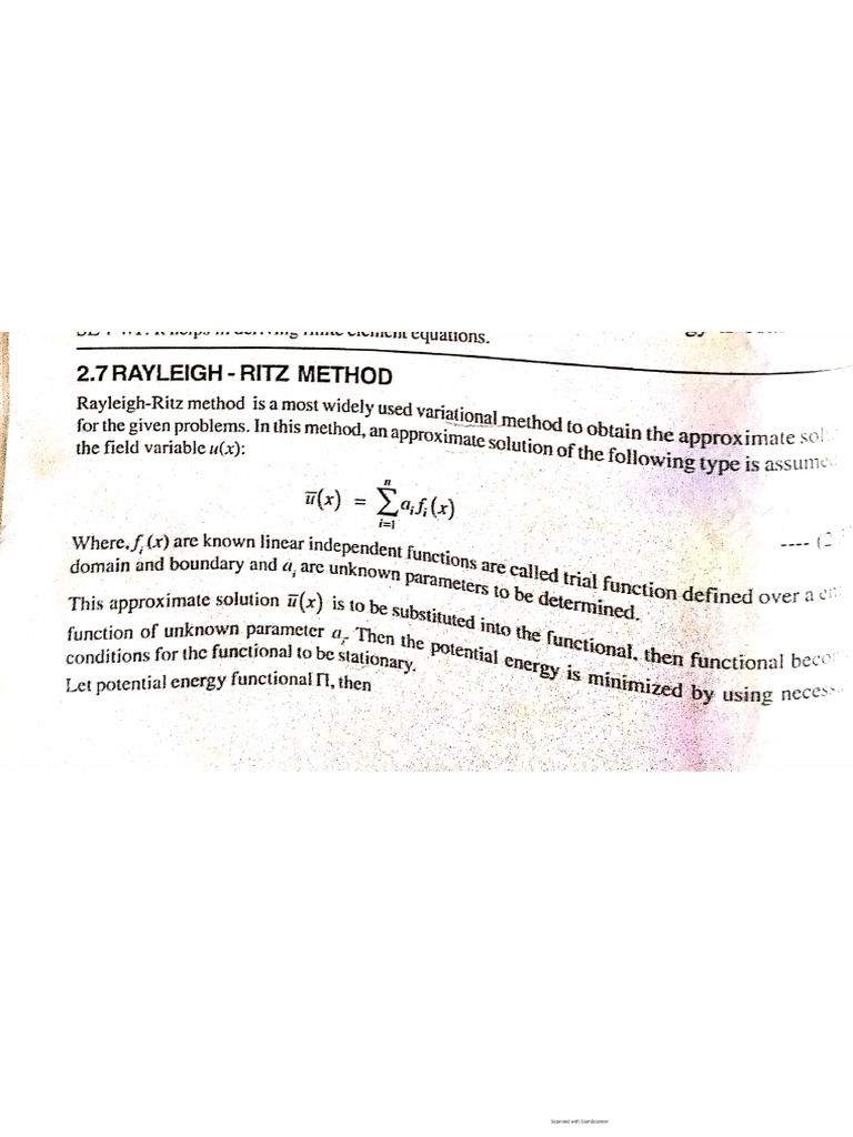 FEM 1st Module | PDF