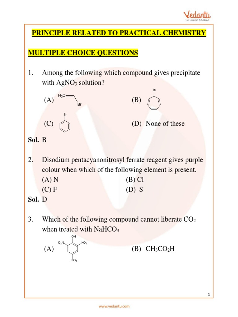 Principle Related To Practical Chemistry | Download Free PDF | Salt ...