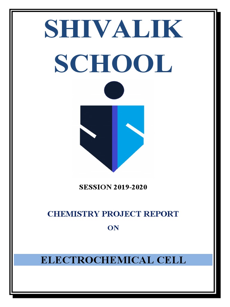 Chemistry Project On Electrochemical Cell | PDF | Redox | Electrode