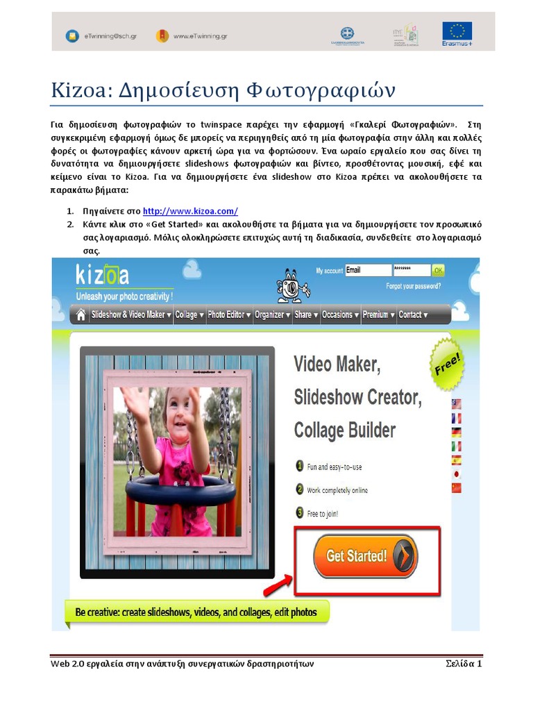 New Tutorial Kizoa | PDF