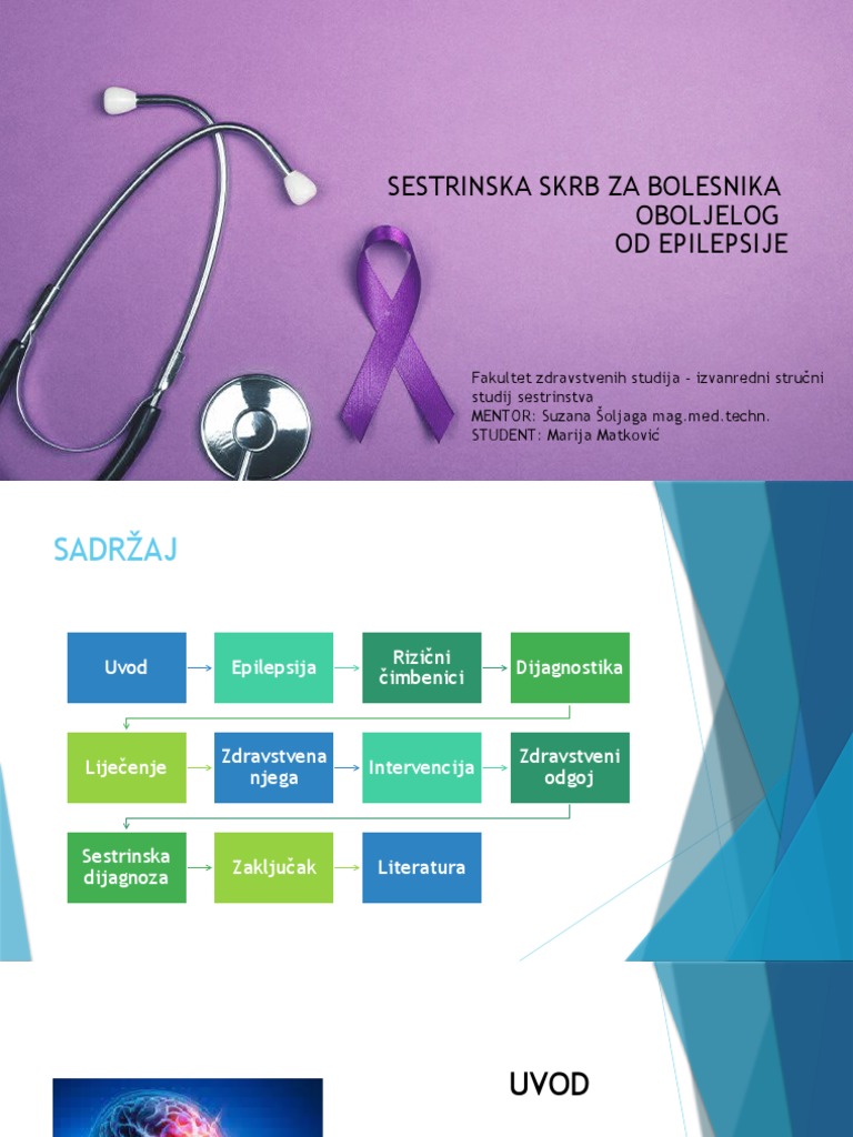 Sestrinska SKRB Za Bolesnika Oboljelog Od Epilepsije | PDF