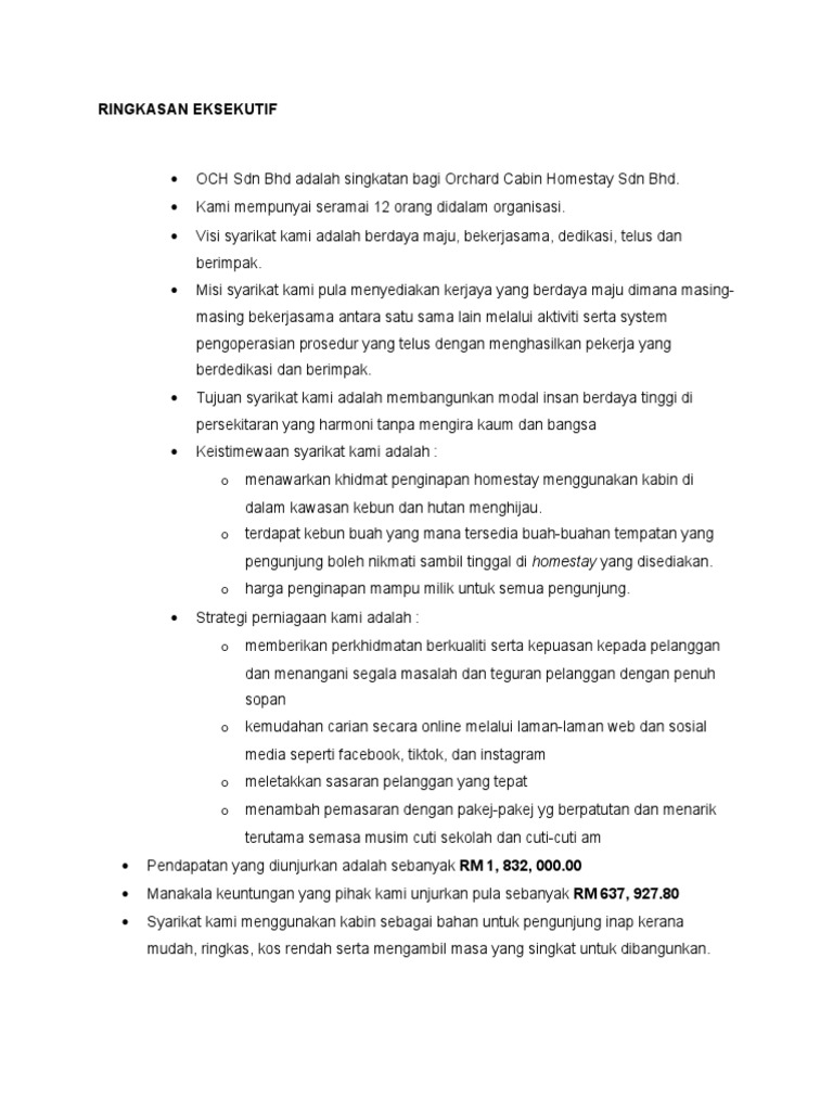 Ringkasan Eksekutif | PDF