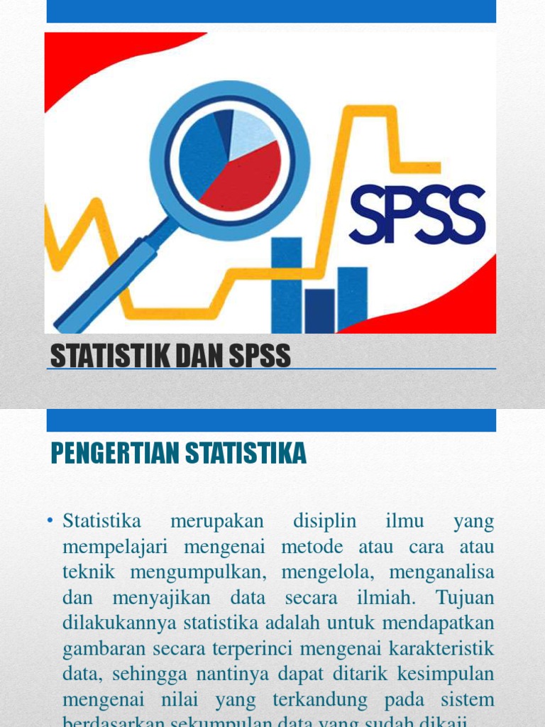 Konsep Statistika Dan SPSS | PDF