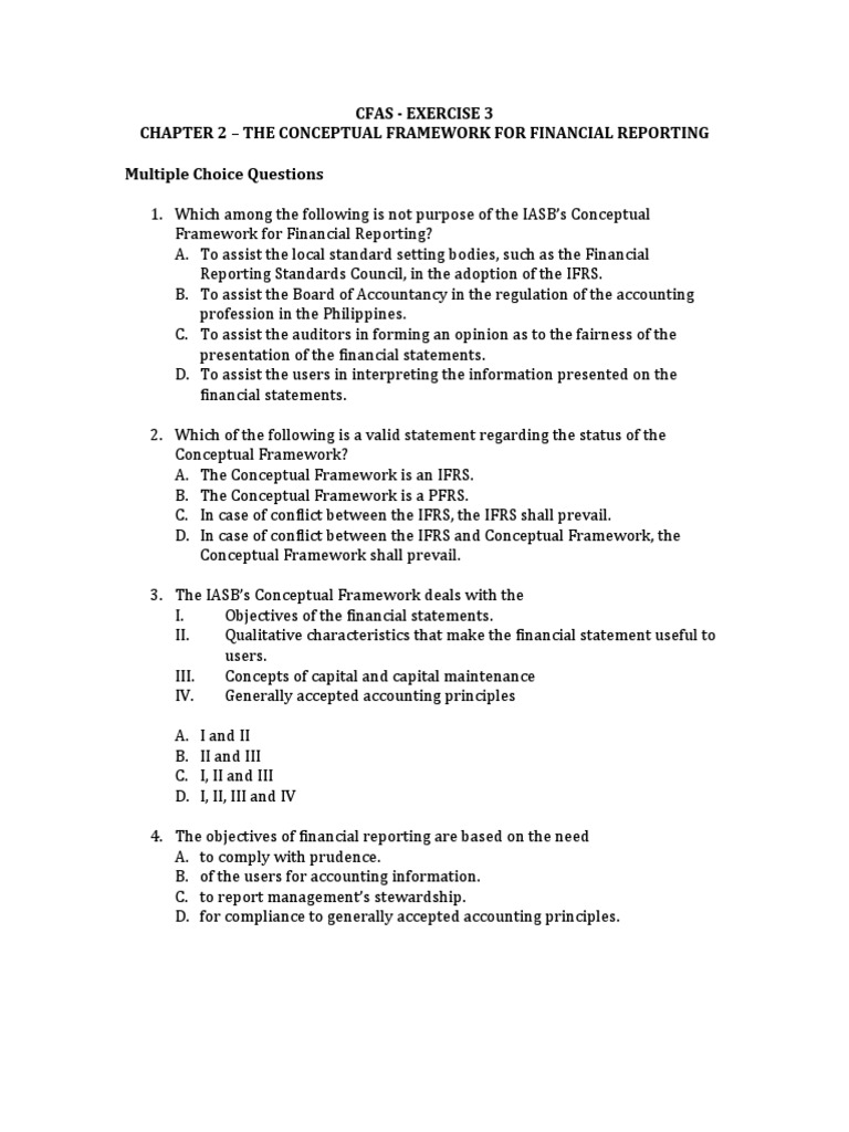 Chapter 2 Exercises | PDF | International Financial Reporting Standards ... Chapter 2 Exercises | PDF | International Financial Reporting Standards ...
