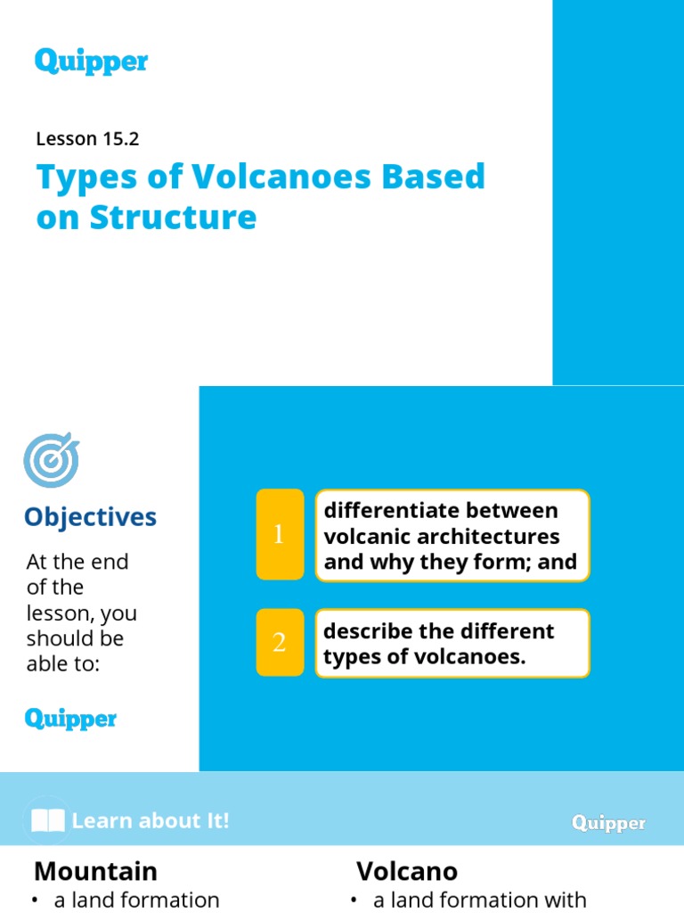 Science 9 15.2 Types of Volcanoes Based On Structure | PDF | Volcano ...