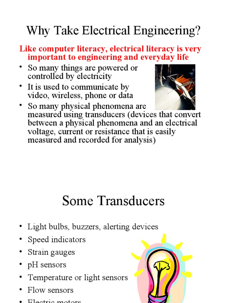 Importance of Electrical Engineering | PDF | Electric Power | Direct ...