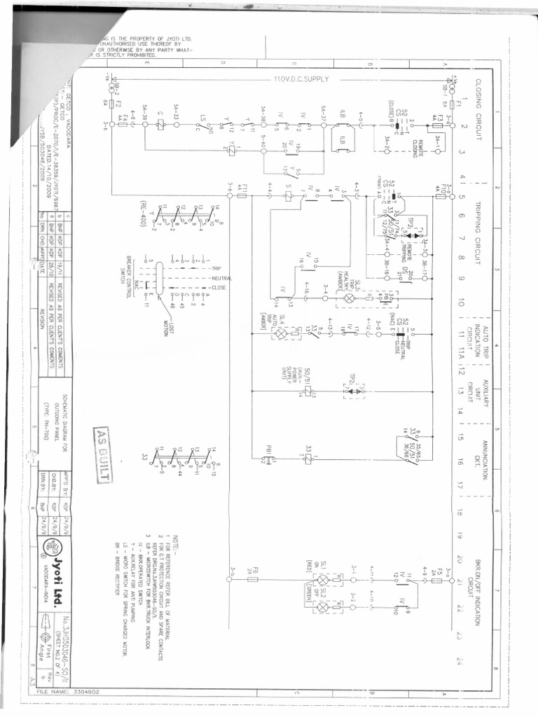11kv Jyoti Outgoing | PDF