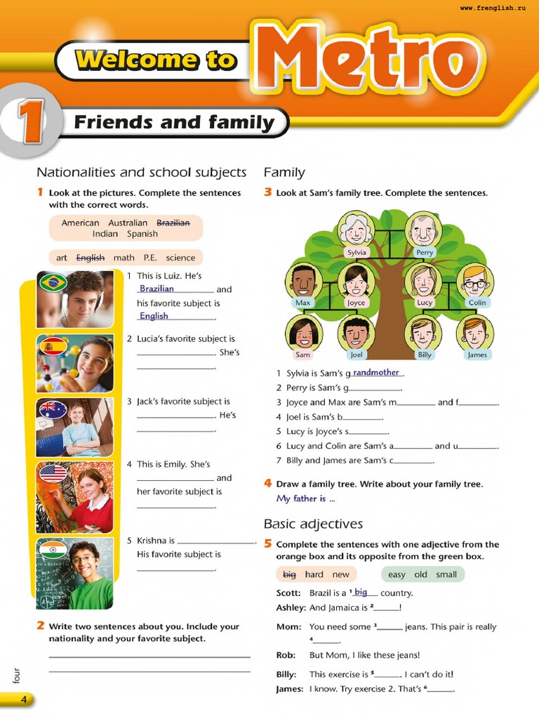 Metro 1 - Unit 1 | PDF