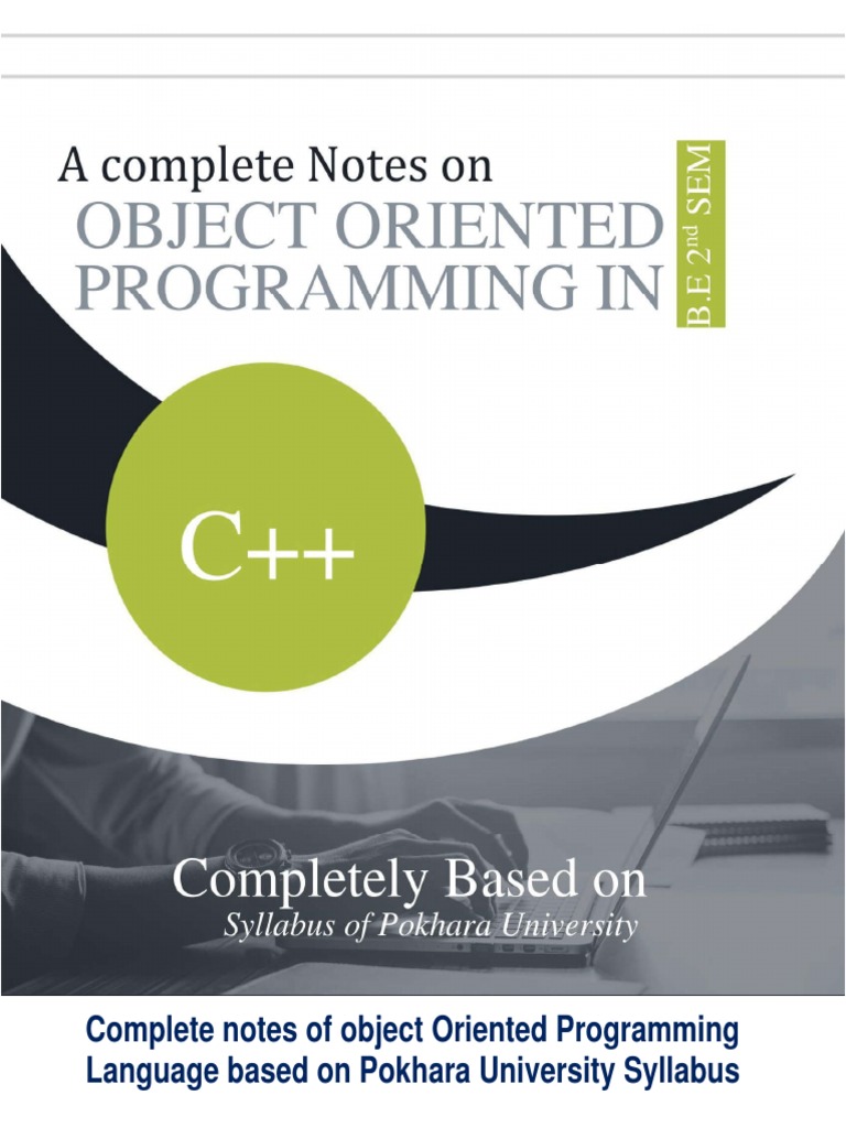 C++ Notes | PDF | Object Oriented Programming | Class (Computer ... C++ Notes | PDF | Object Oriented Programming | Class (Computer ...