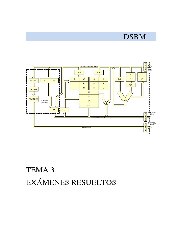 Ejercicios T3 (2022-23 Q1) DSBM UPC | PDF | Datos de computadora | Circuito integrado
