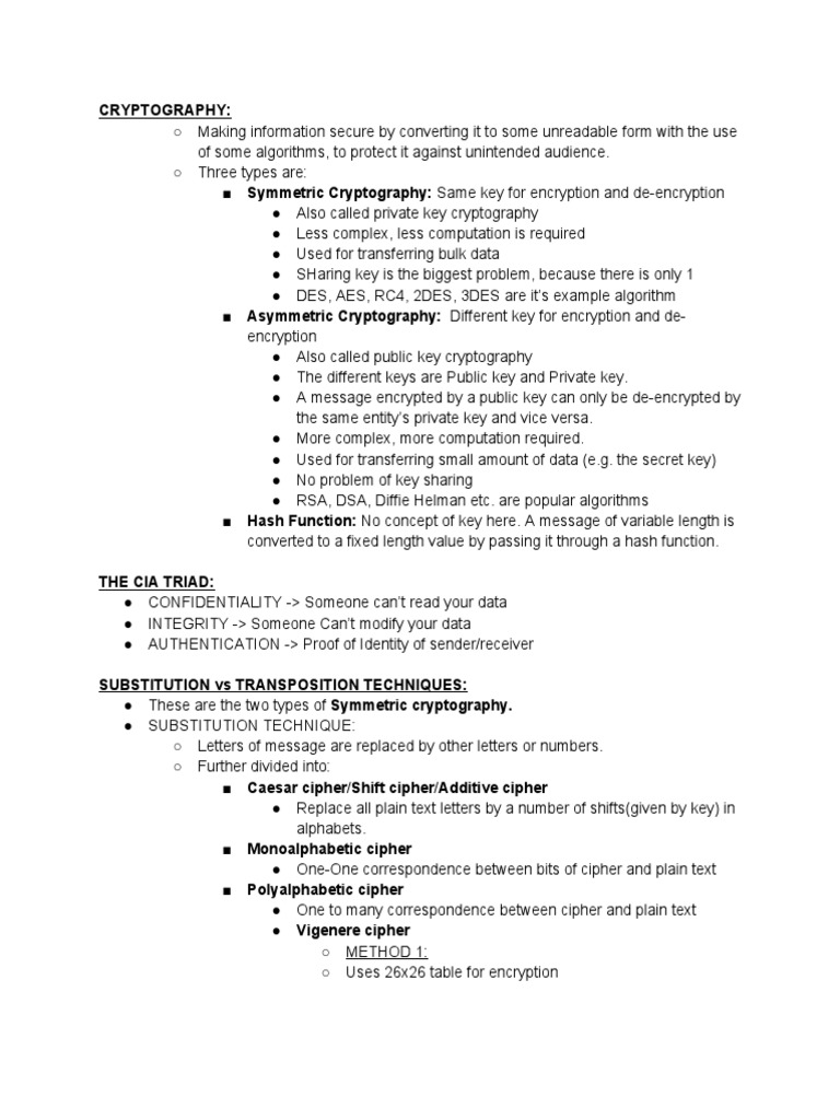 CRYPTOGRAPHY | PDF | Cryptography | Key (Cryptography) CRYPTOGRAPHY | PDF | Cryptography | Key (Cryptography)