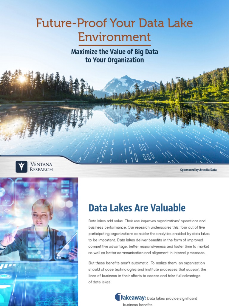 Future Proof Your Data Lake Environment | PDF | Analytics | Cloud Computing