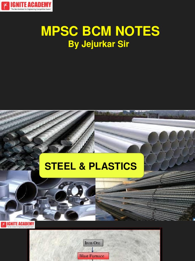 MPSC BCM Notes - 2 - 5312194 | PDF | Heat Treating | Elevator