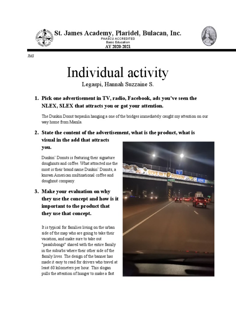 (Entrepreneurship) Individual-Activity | PDF | Doughnut