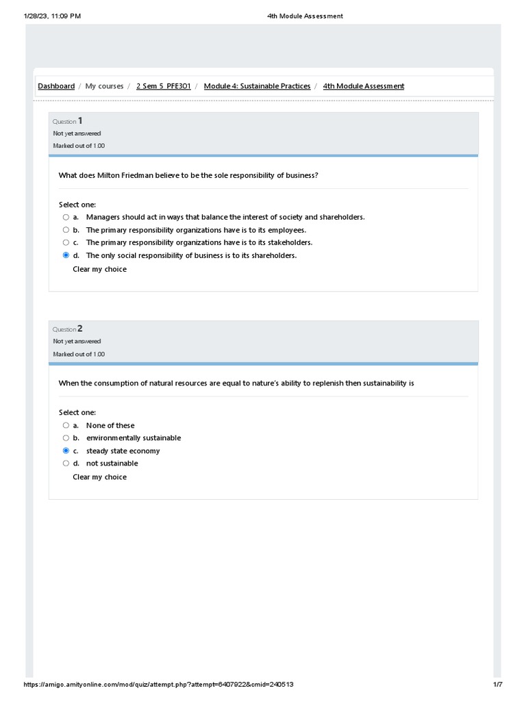 4th Module Assessment | PDF | Corporate Social Responsibility | Corporate Governance