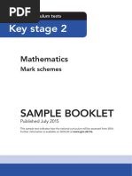 2017 Key Stage 2 Mathematics Mark Schemes | PDF | Decimal | Multiplication