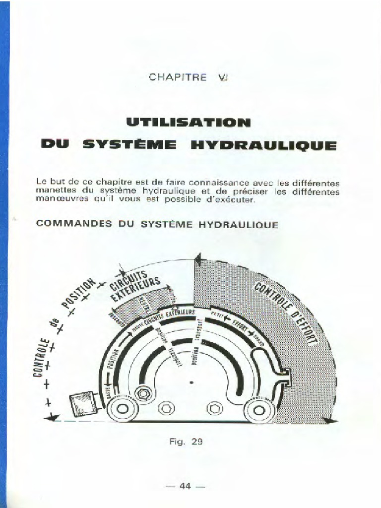 mf130 Chap06 Hydraulique | PDF