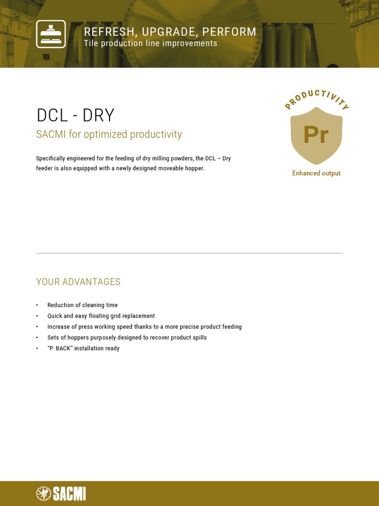 Scheda DCL-Dry EN | PDF