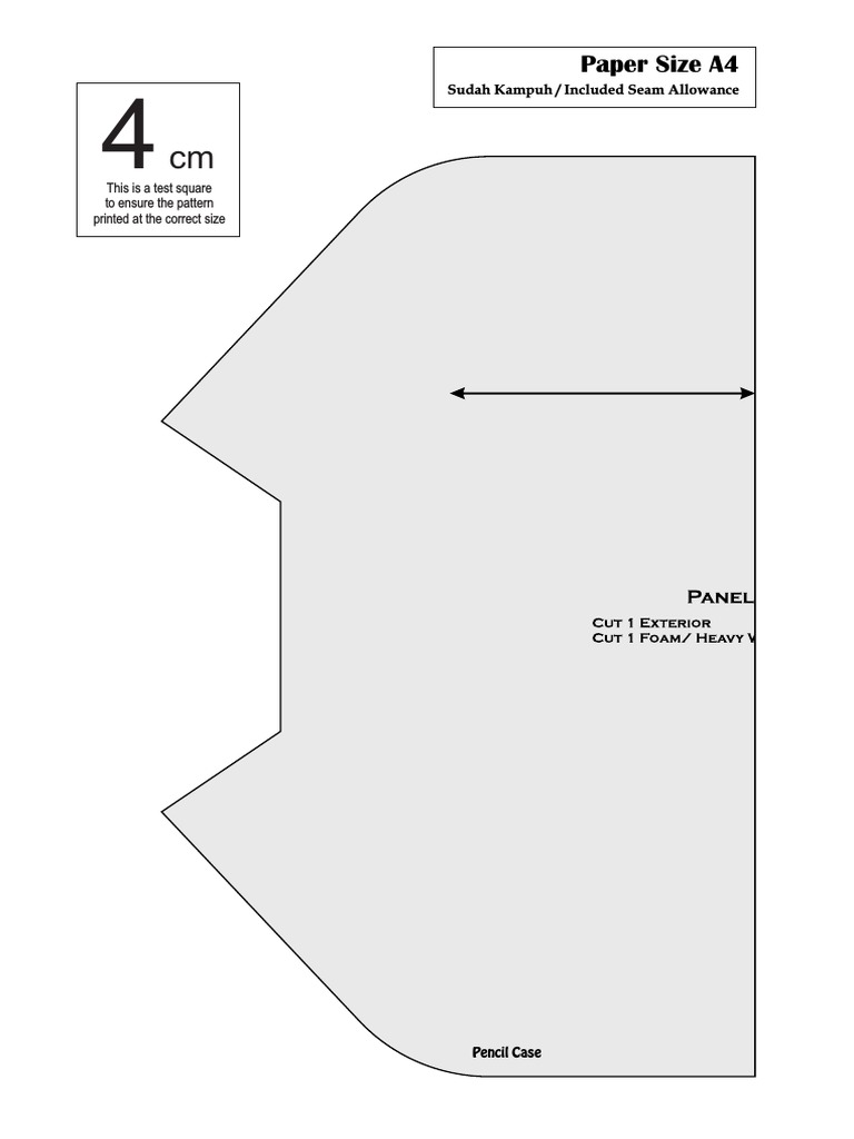 Pencil Case - Pattern | PDF