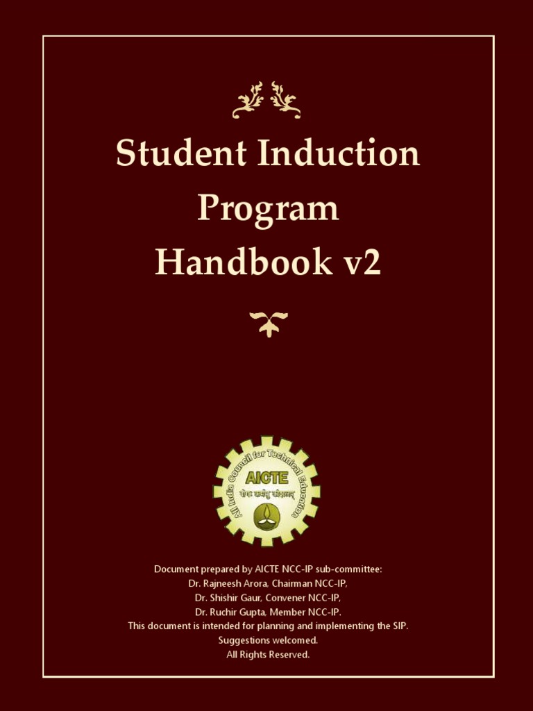 Student Induction Program by AICYE | PDF | Motivational | Motivation