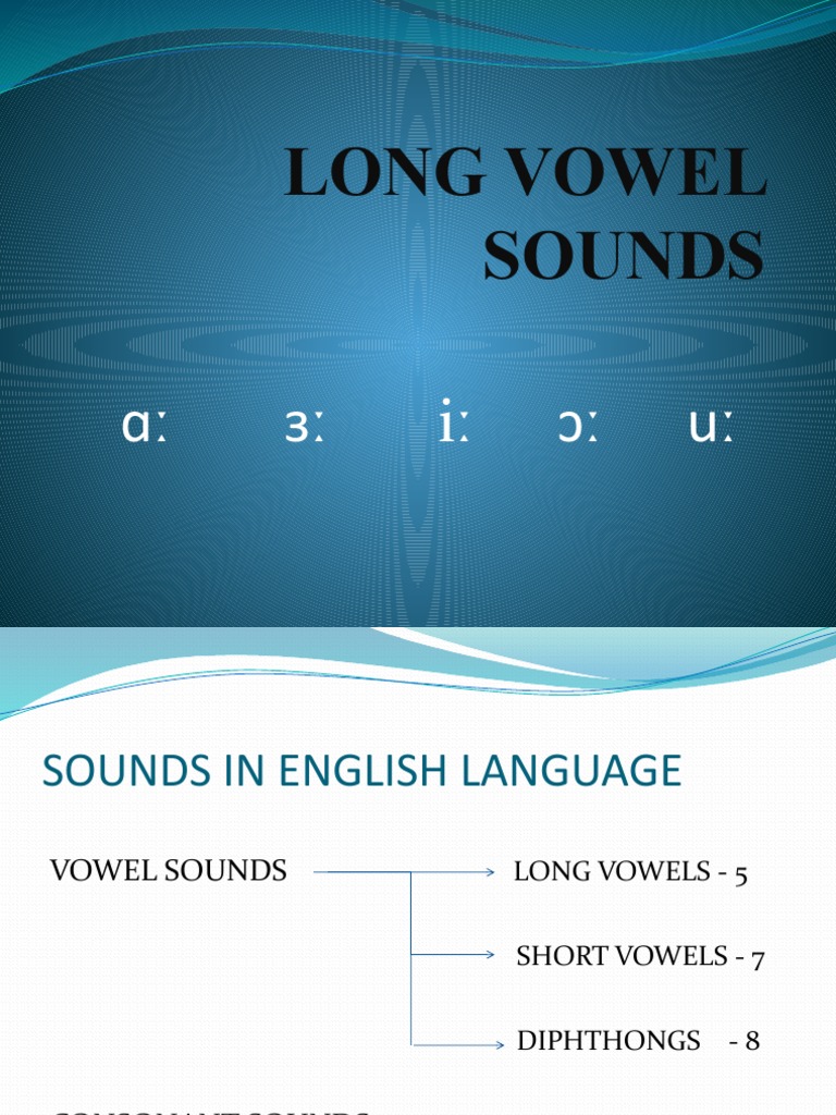 Long Vowel Sounds | PDF