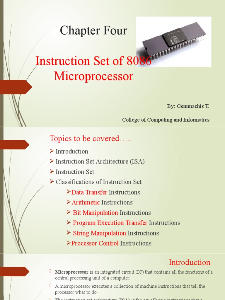 Chapter 4 | PDF | Central Processing Unit | Computer Architecture