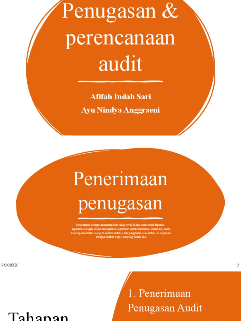 Kelompok 1 (Penugasan Dan Perencanaan Audit) | PDF
