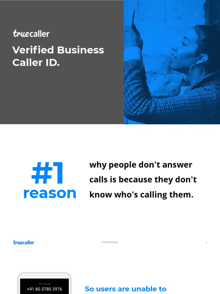 (India) Truecaller Verified Business Caller ID v1.1 | PDF | Spamming ...