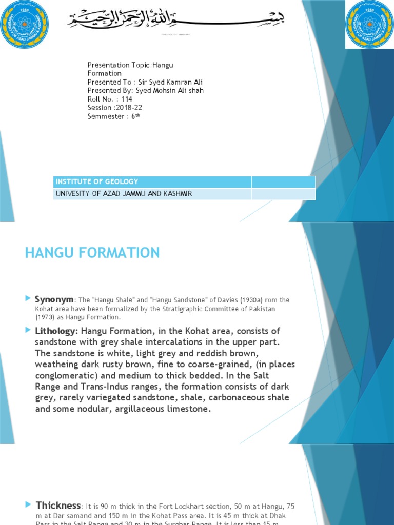 Hangu Formation | PDF