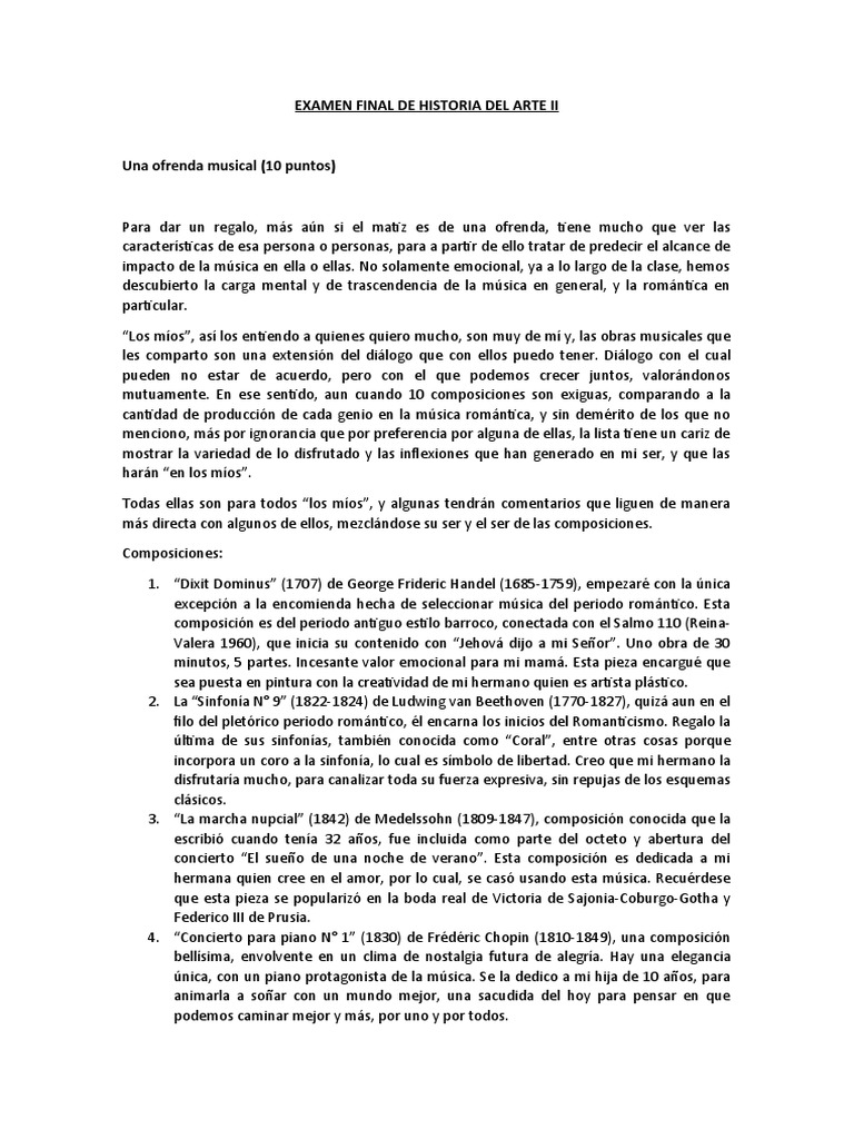 Ofrenda Musical | PDF | Johannes Brahms | Sinfonía