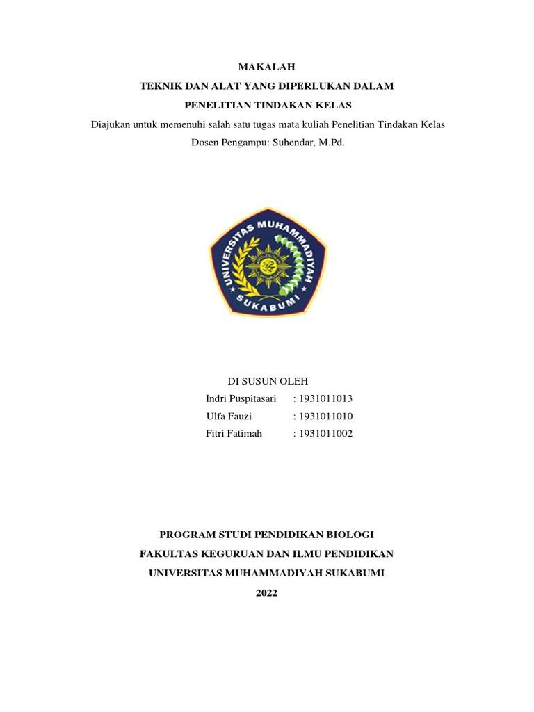 Makalah PTK Kel 7 | PDF