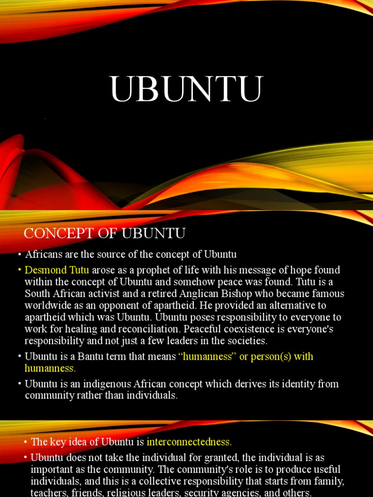 6 Ubuntu | PDF | Mediation | Kenya