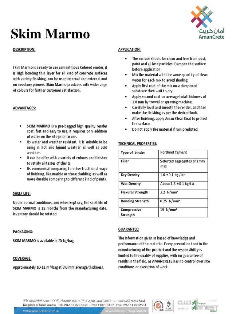 Skin TDS | PDF | Paint | Building Engineering