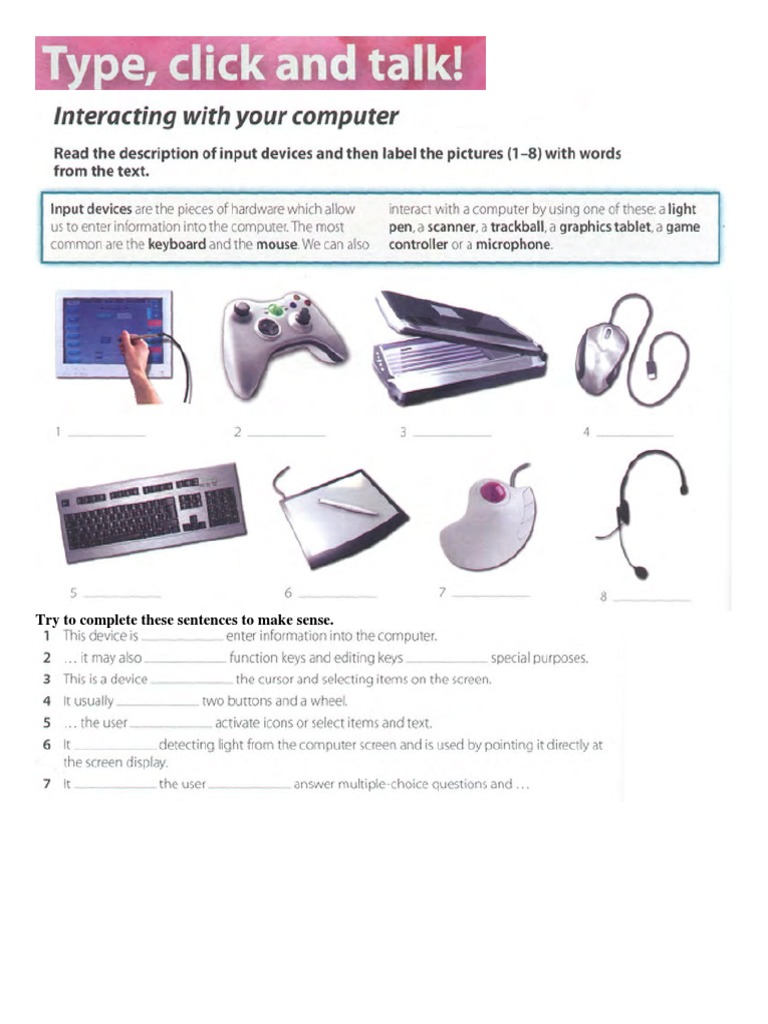 5-Actions of A Computer | PDF