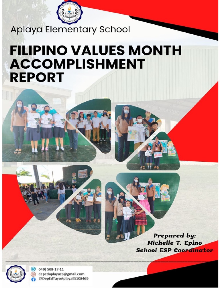 AES Accomplishment Report FVM2022 | PDF | Social Institutions | Philippines
