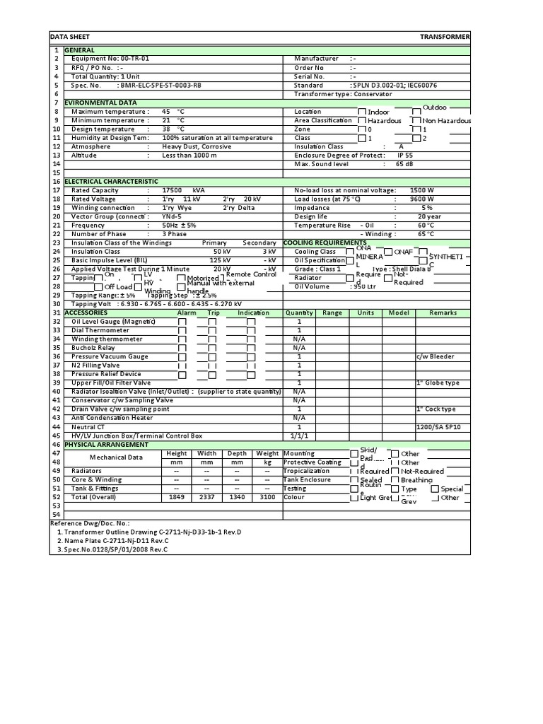 DTS_TRAFO | PDF | Transformer | Insulator (Electricity)